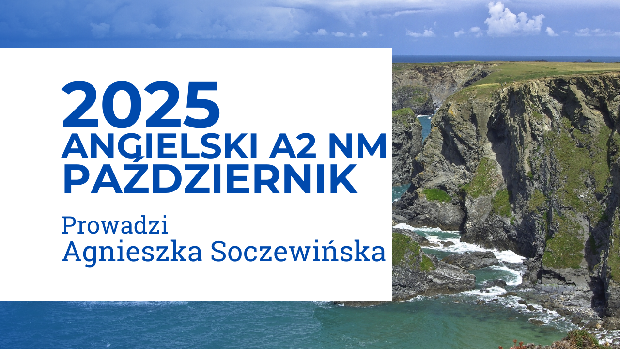 Październik AS J. angielski A2 NM 2025